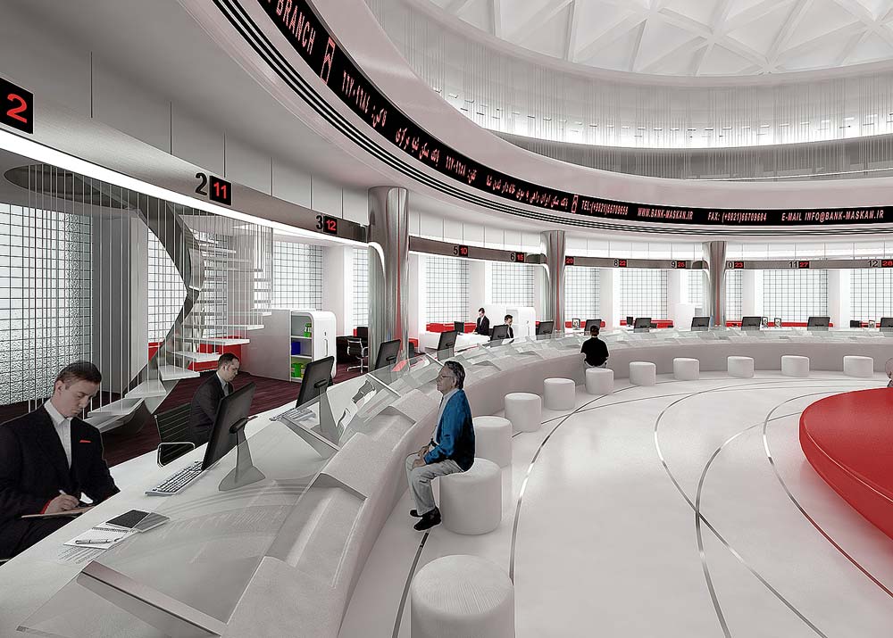 Maskan Bank Project | Alireza Mashhadi Mirza Architects
